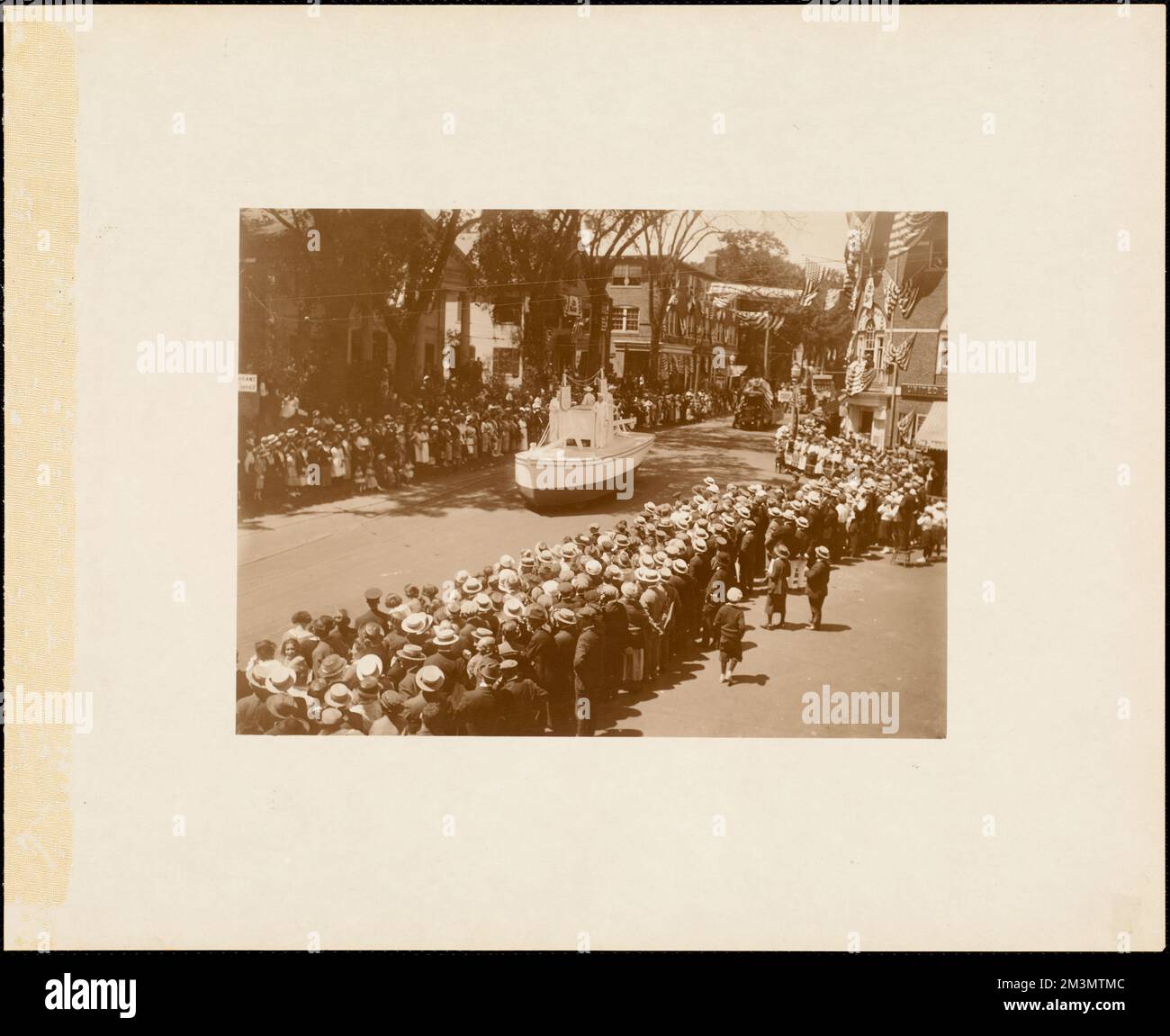 Plymouth Tercentenary celebration, parade, President Day, August 1 ...