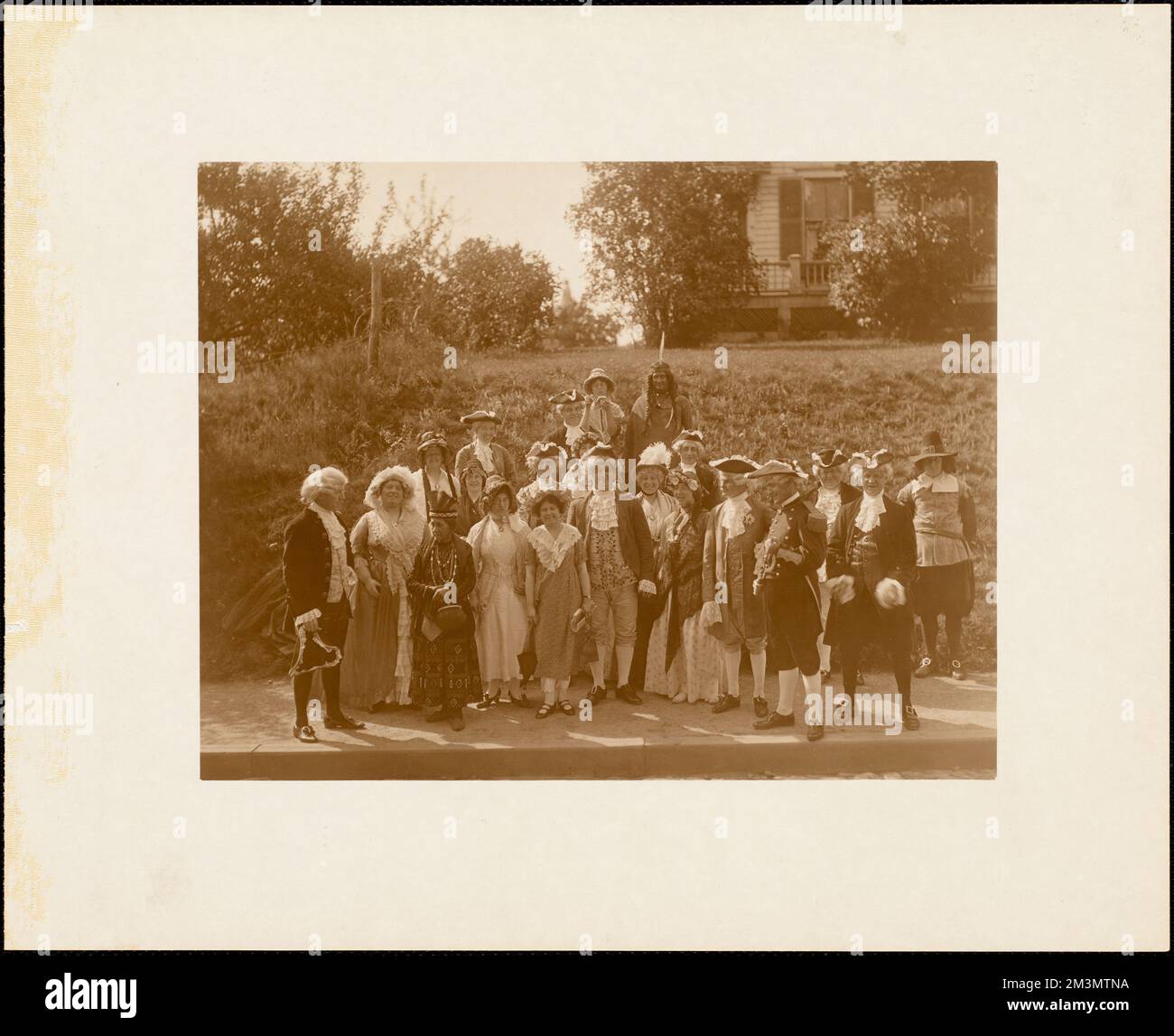 Plymouth Tercentenary celebration, parade, President Day, August 1 ...