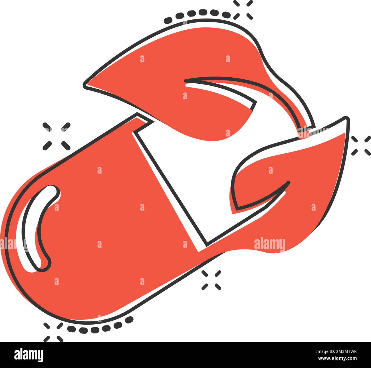 Vitamin pill note icon in comic style. Capsule cartoon vector ...