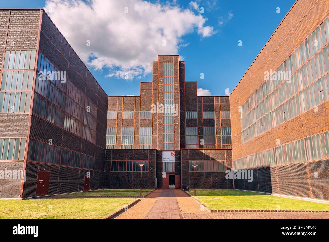 27 July 2022, Essen, Germany: Red Dot Design Museum in Zollverein ...