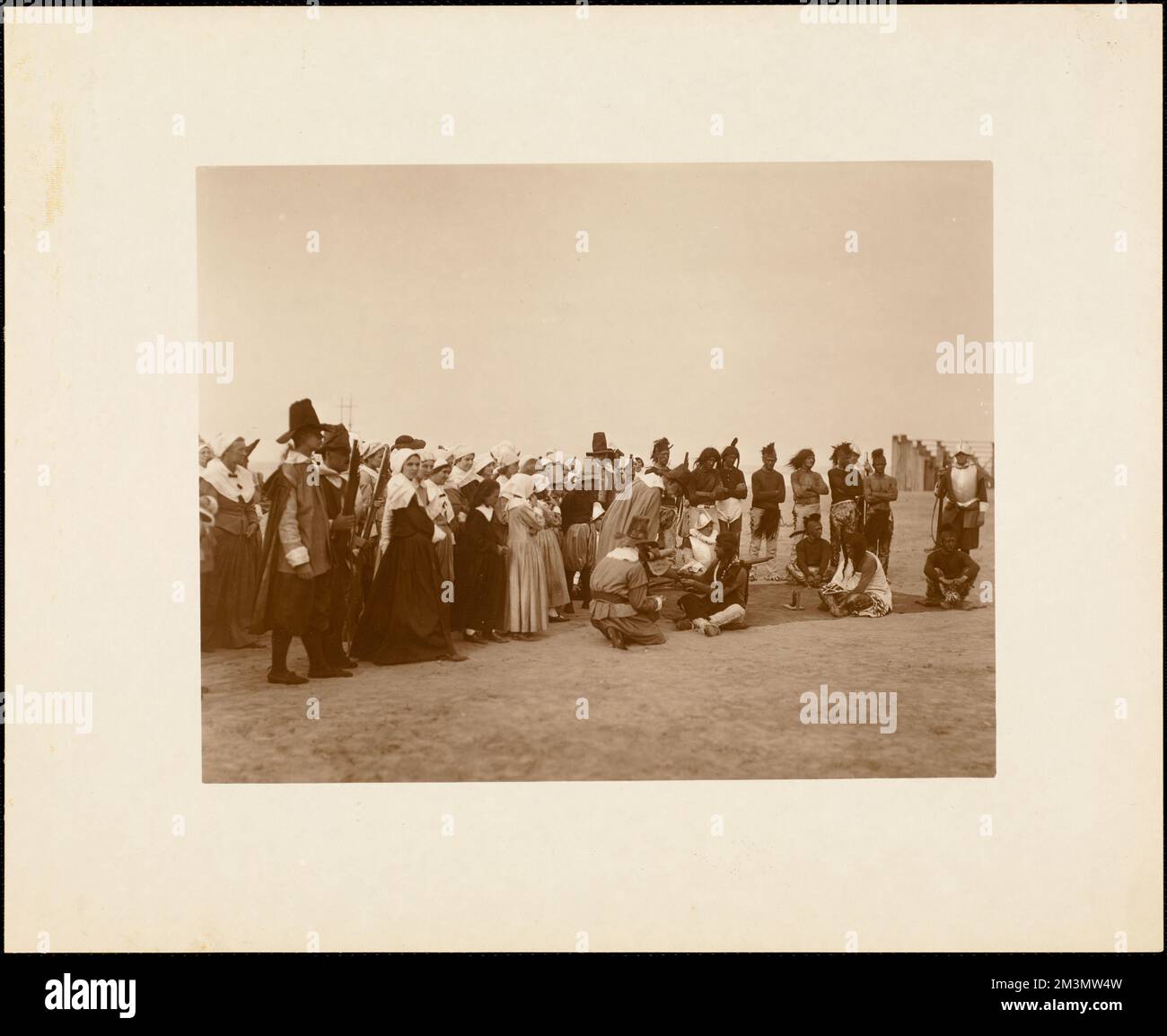 Native american treaty signing hi-res stock photography and images - Alamy