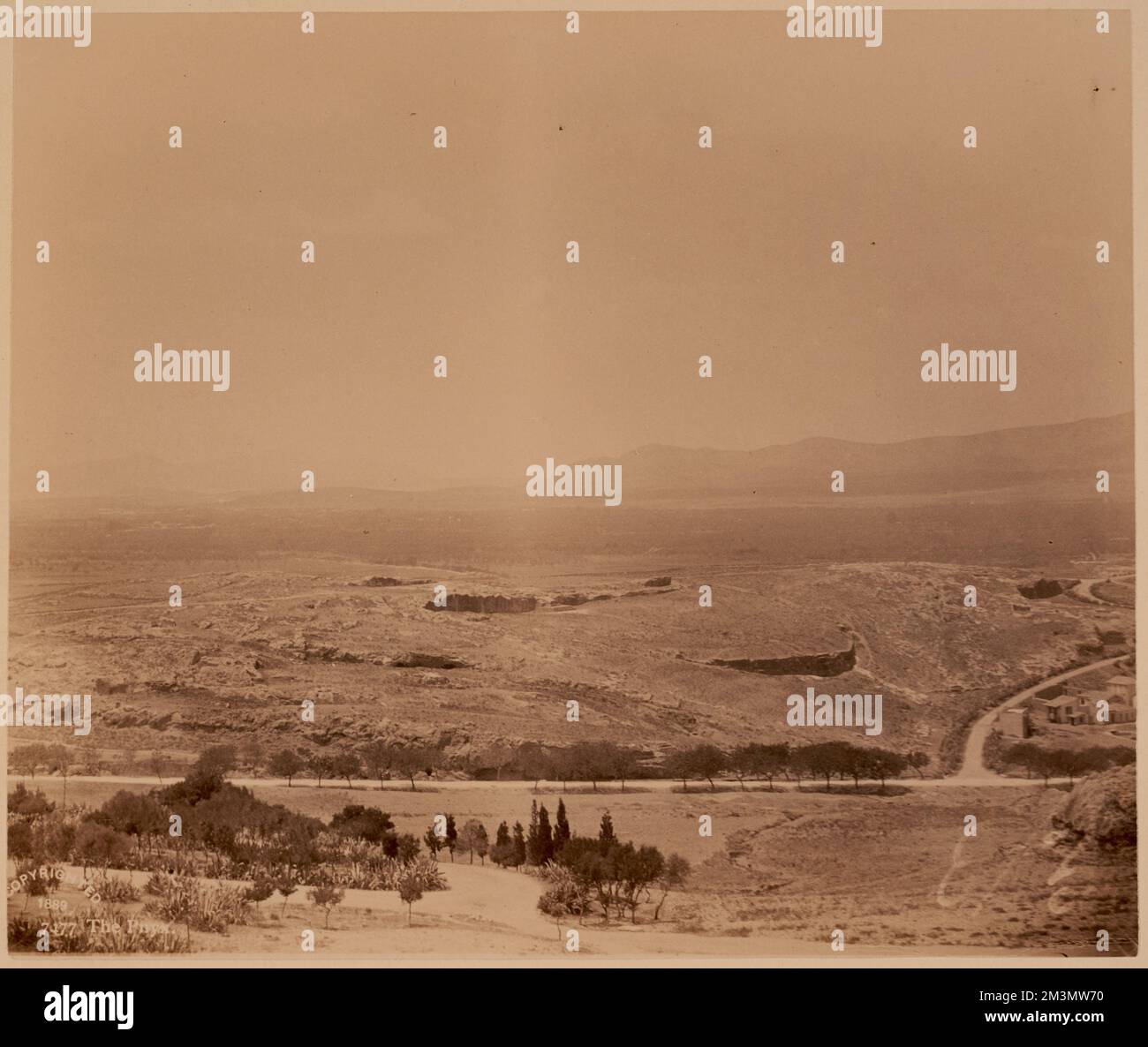 The Pnyx , Archaeological sites. Nicholas Catsimpoolas Collection Stock ...
