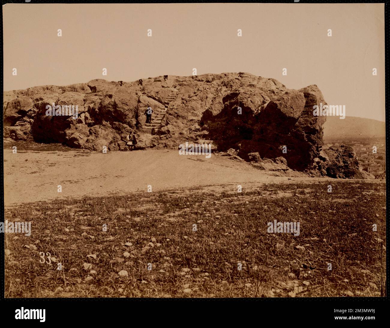 The Pnyx , Archaeological sites. Nicholas Catsimpoolas Collection Stock ...