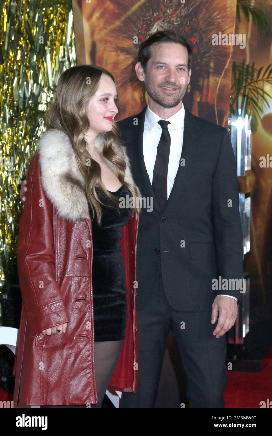 Los Angeles, CA. 15th Dec, 2022. Ruby Maguire, Tobey Maguire at ...