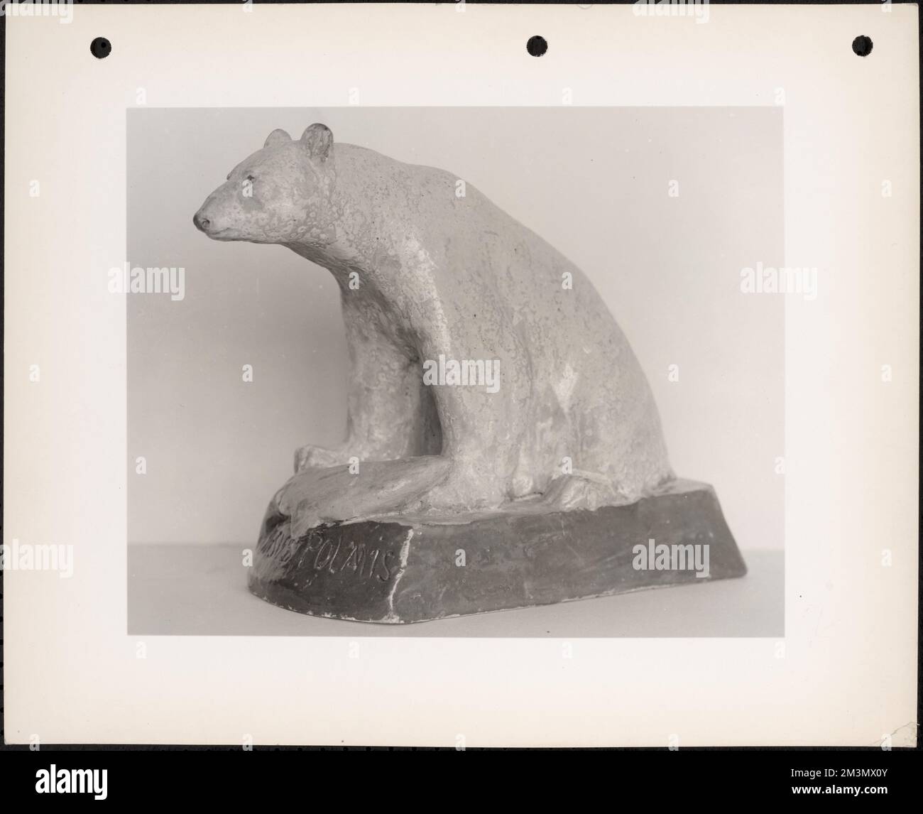 Polar bear & fish, glazed pottery for the Boston Public Schools , Polar ...
