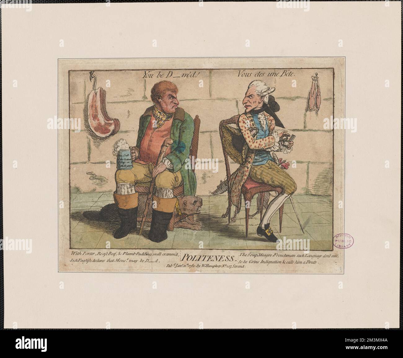 Politeness , Etiquette, John Bull Symbolic character. James Gillray ...