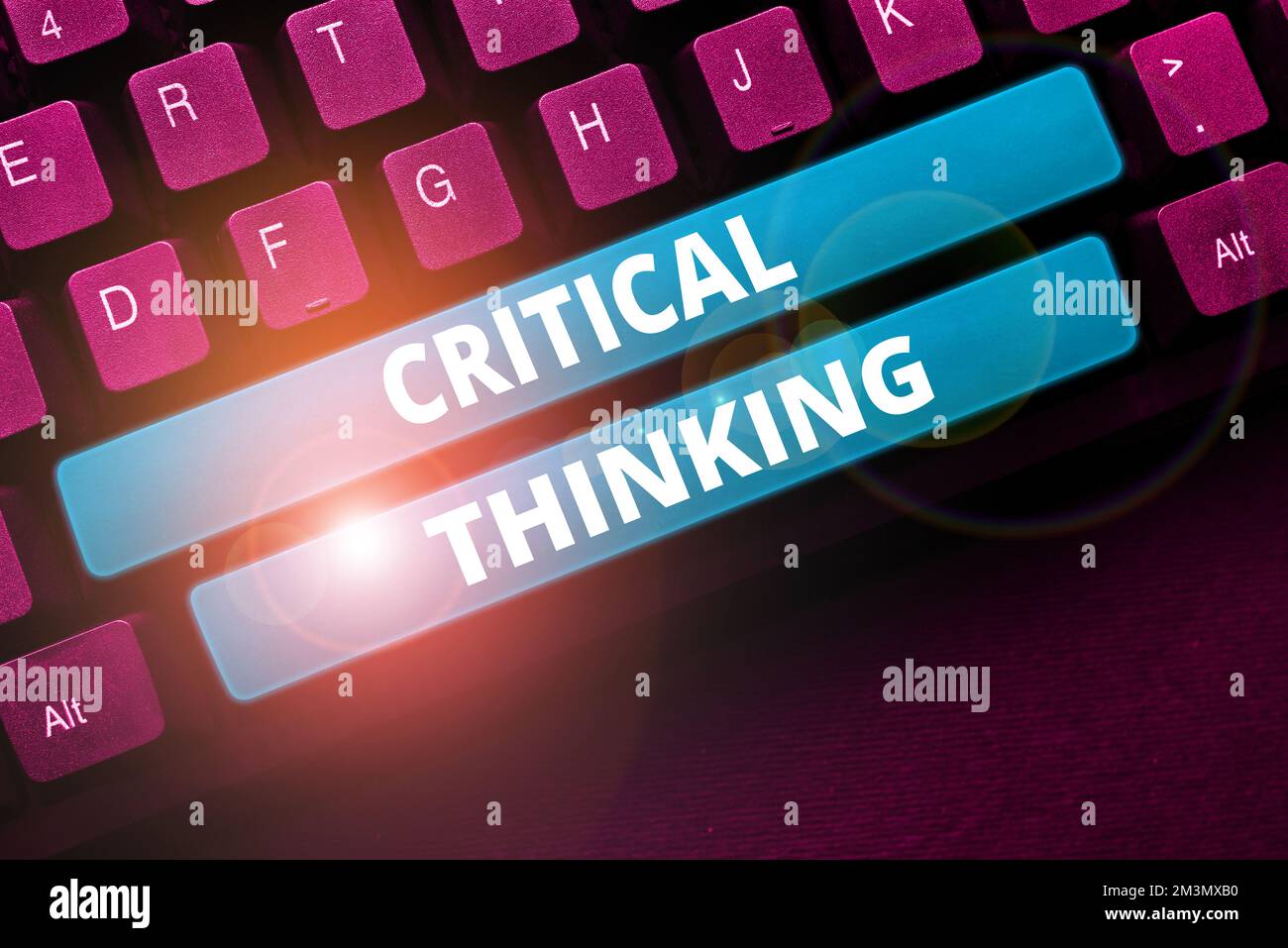 Inspiration showing sign Critical Thinking. Business showcase sequence ...