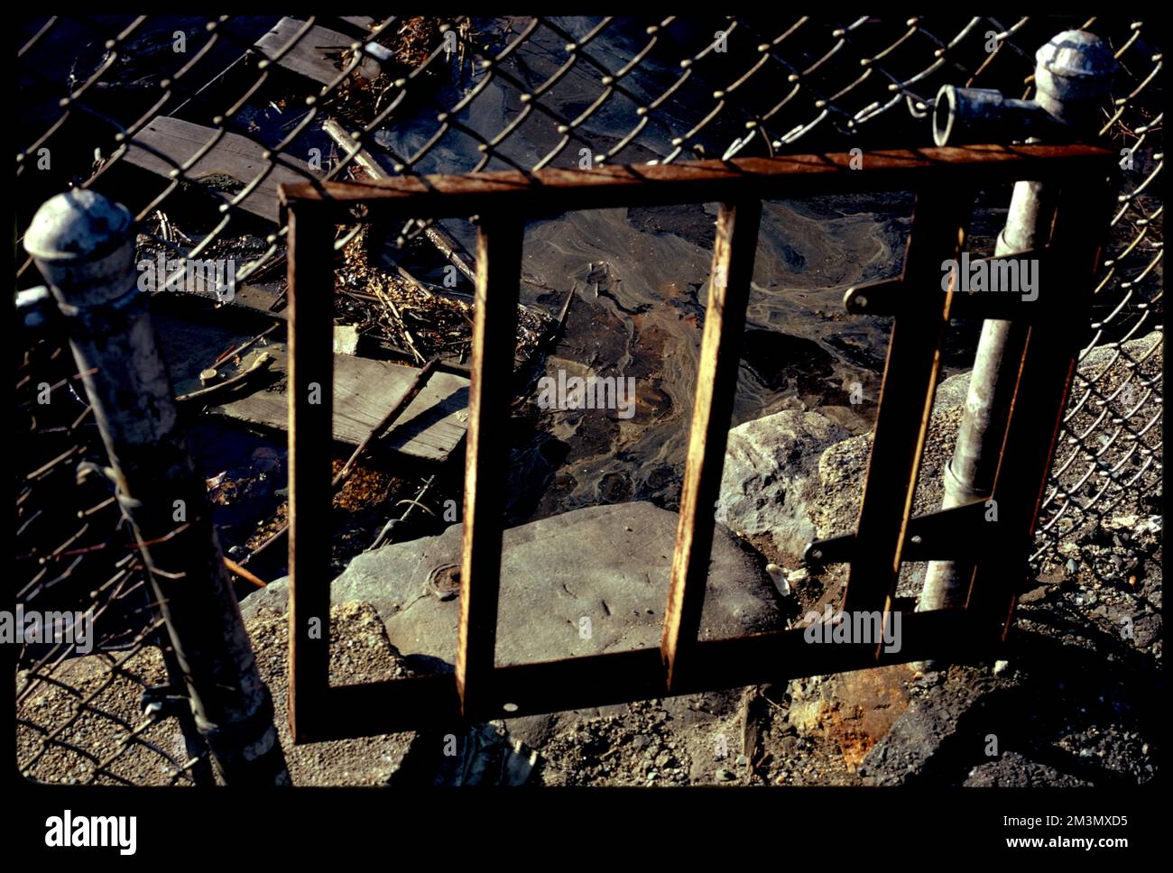 Pollution next to Waltham Watch Co. (Charles River) , Rivers, Gates ...