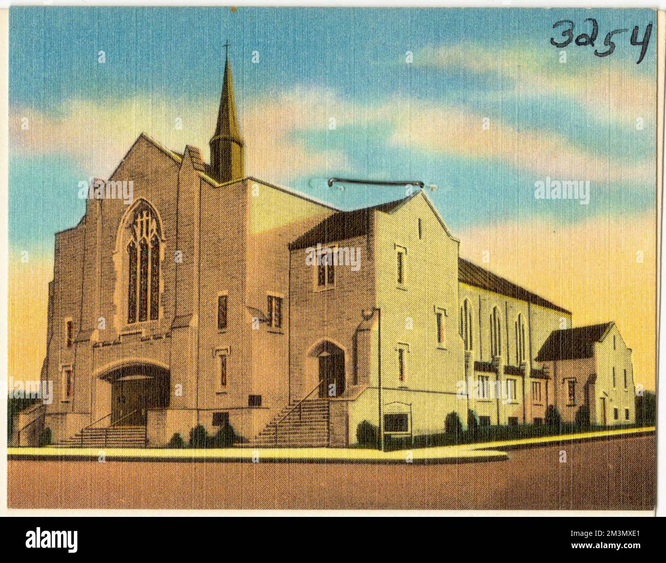 Polytechnic Baptist Church, Fort Worth, Texas , Churches, Tichnor Brothers Collection, postcards ...