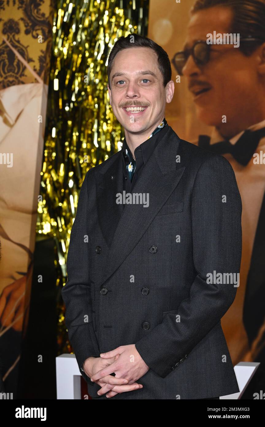 Los Angeles, USA. 15th Dec, 2022. Carson Higgins at the premiere for ...