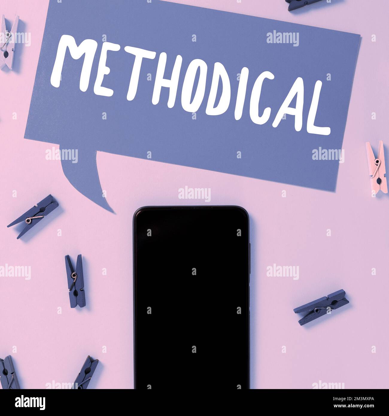 Sign displaying Methodical. Word for System of Methods used in a study or activity Steps to ...