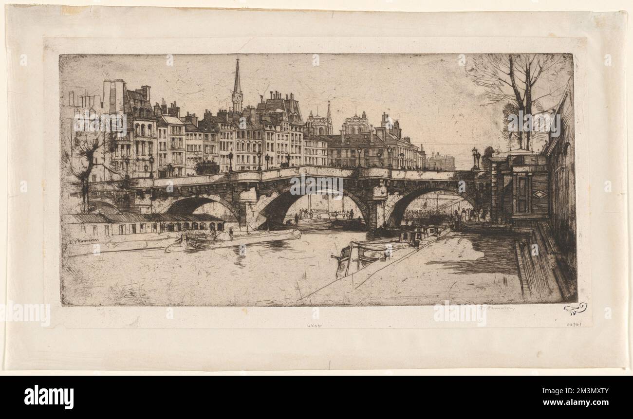 Pont Neuf , Bridges, Rivers, Cities & towns. Sir David Young Cameron ...