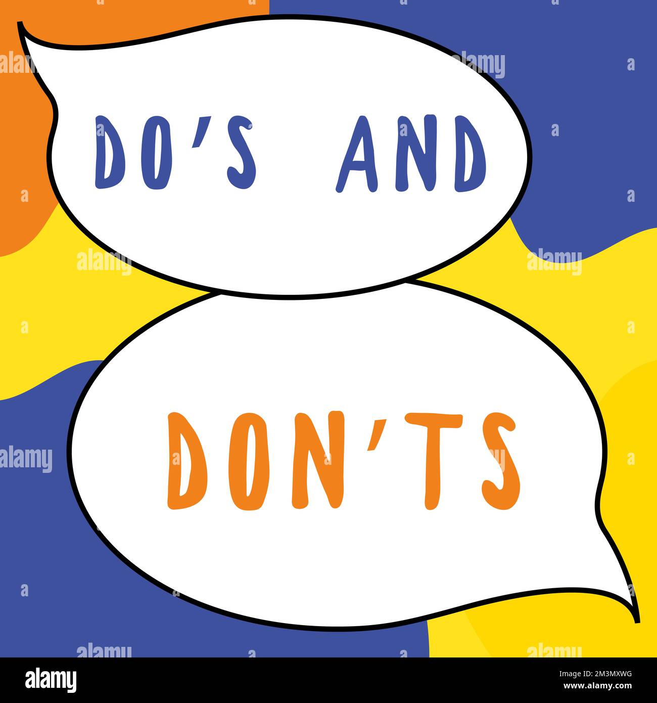 Inspiration showing sign Do's And Don Ts. Concept meaning Confusion in ...