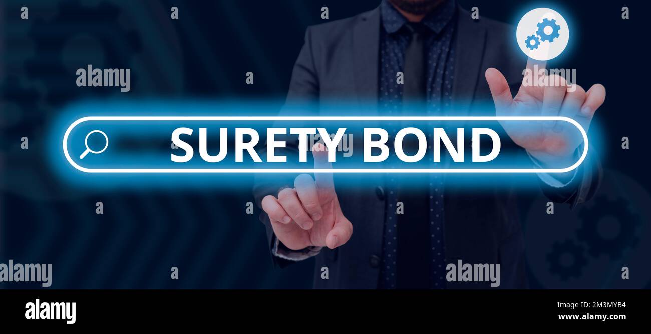Inspiration showing sign Surety Bond. Internet Concept Formal legally ...