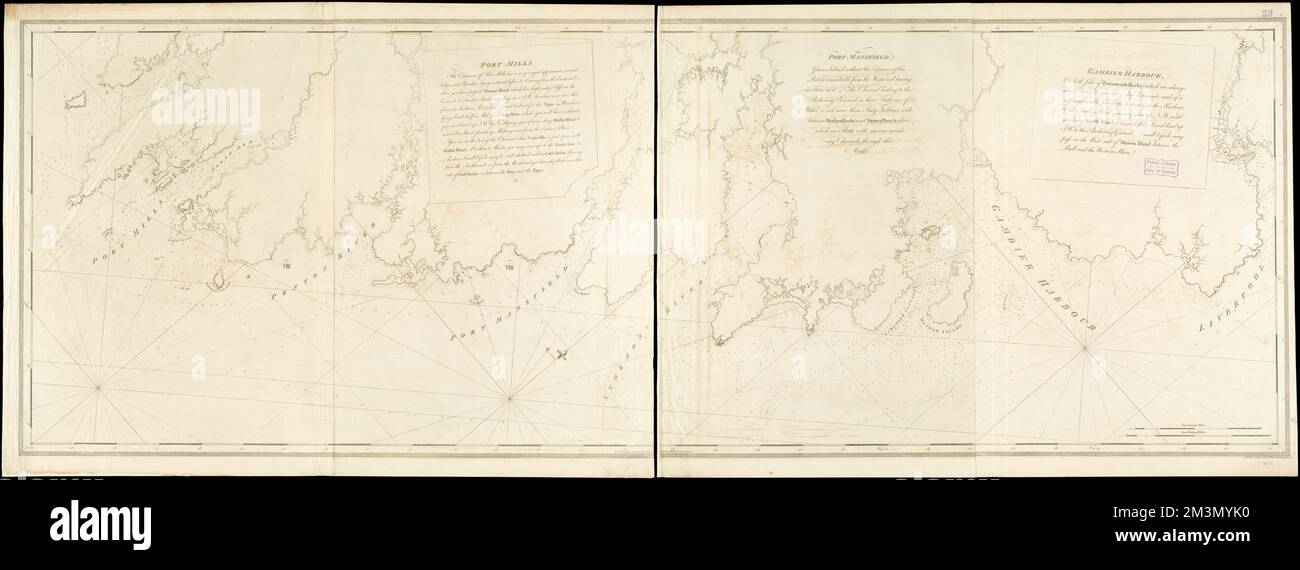 Map of mansfield hi-res stock photography and images - Alamy