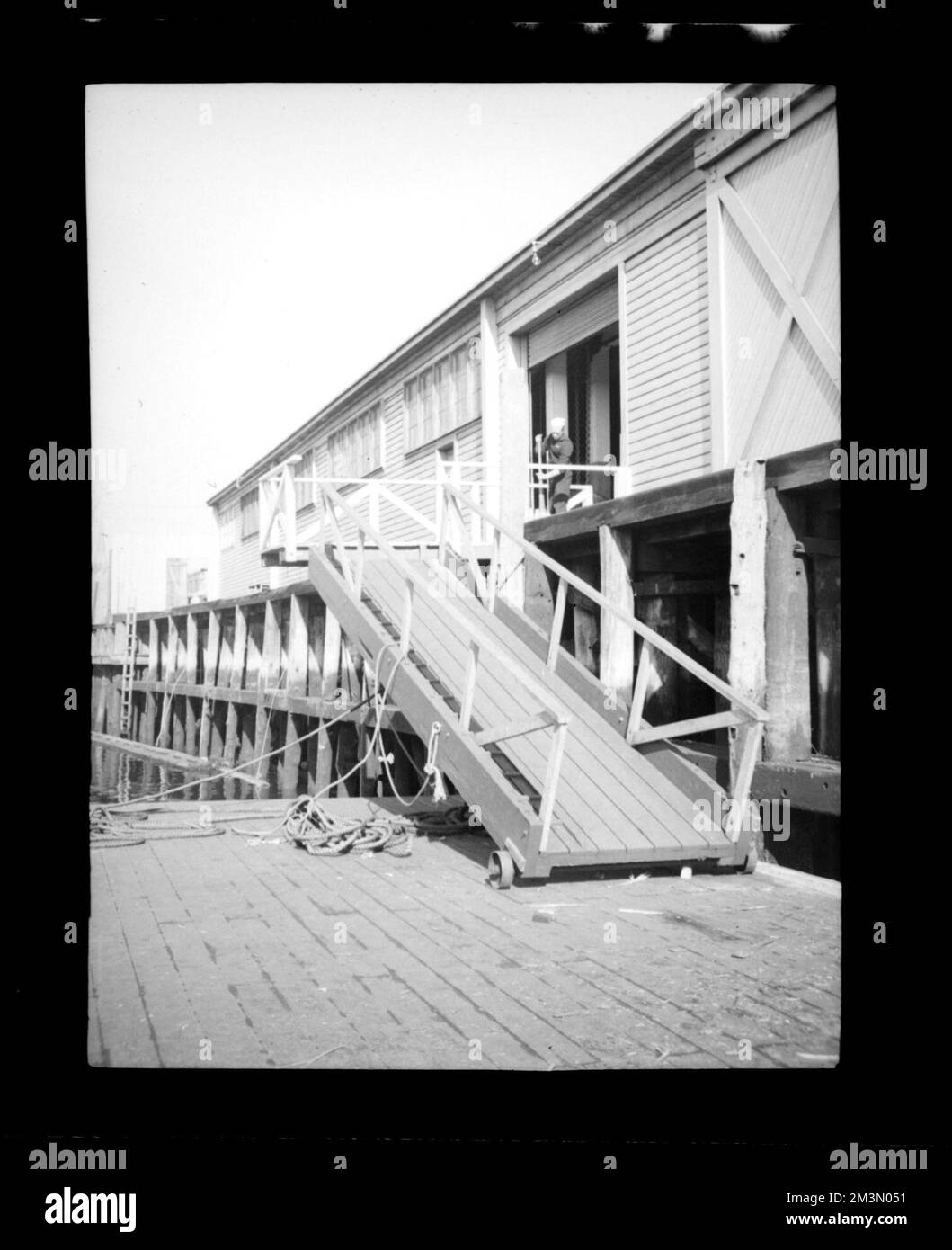 Portland Me, ca 1941-47 , Piers & wharves. Photographs of the First ...