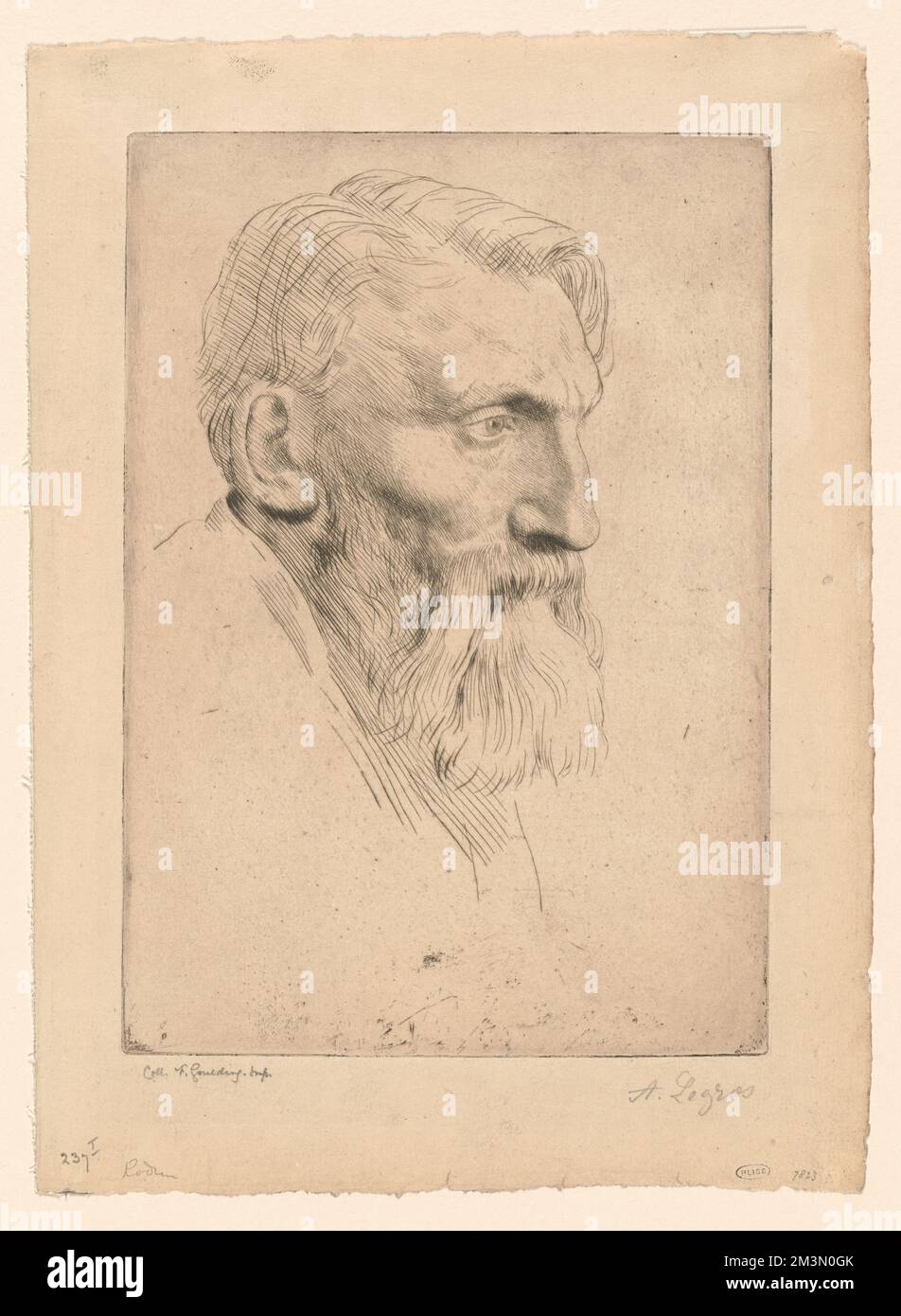 Portrait d'Auguste Rodin , Sculptors, Rodin, Auguste, 1840-1917 ...