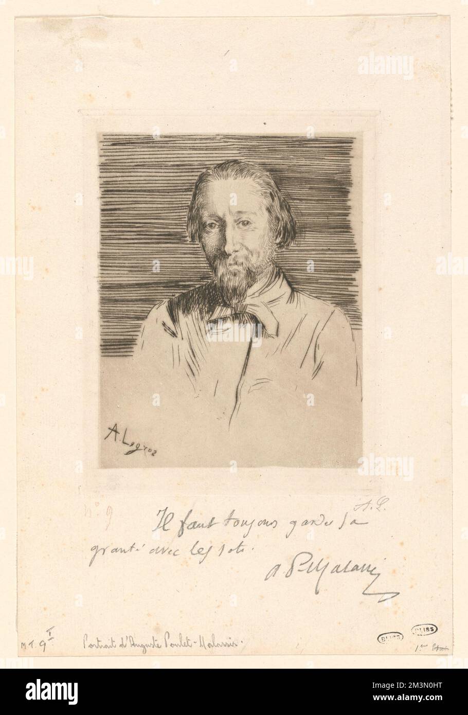 Portrait d'Auguste Poulet-Malassis , Printers, Publishers, Poulet ...