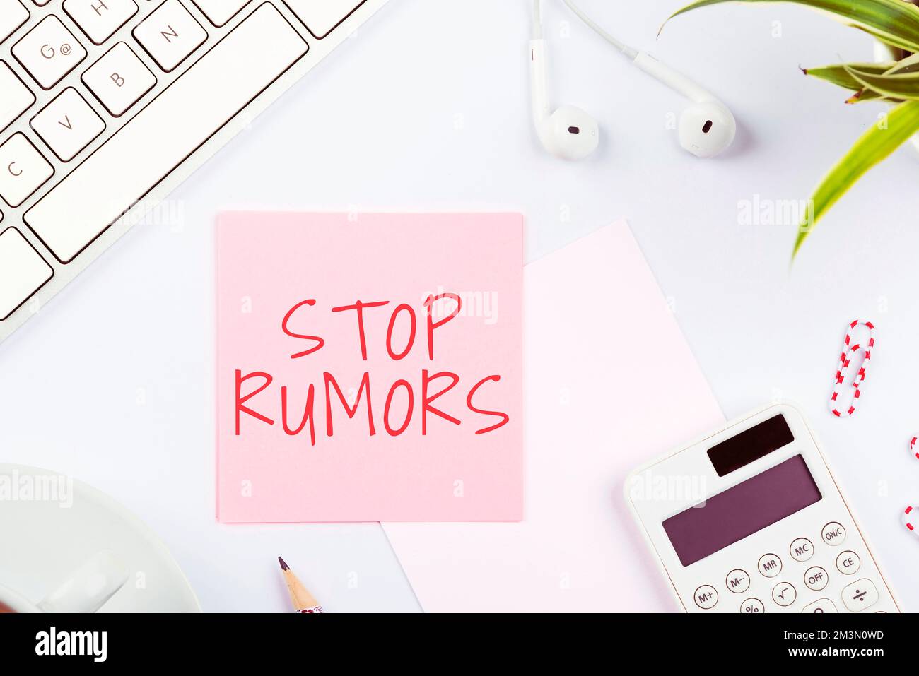 Conceptual display Stop Rumors. Word for put an end circulating the ...