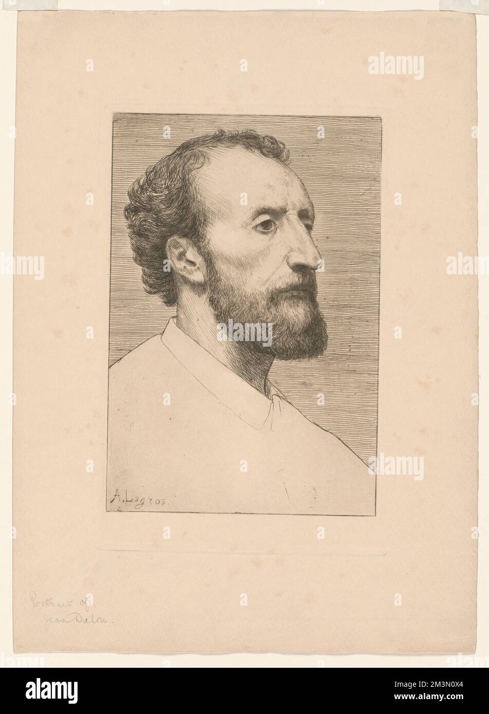 Portrait de Jules Dalou (2nd plate) , Sculptors, Dalou, Jules, 1838 ...
