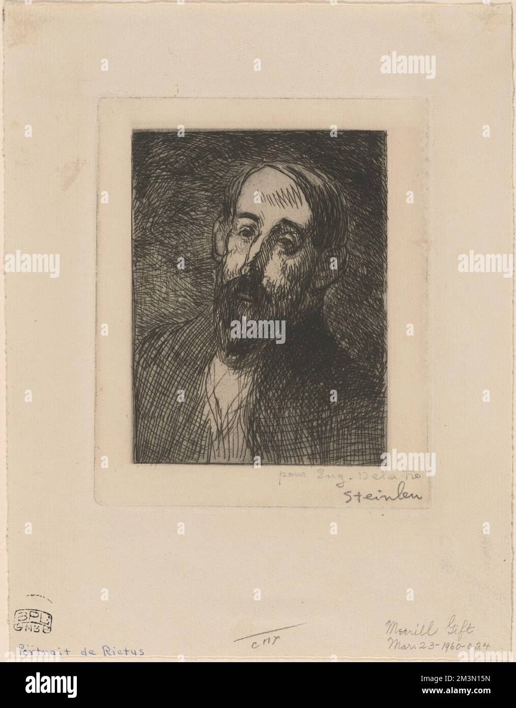 Portrait de Rictus , Poets, Rictus, Jehan, 1867-1933. Théophile ...