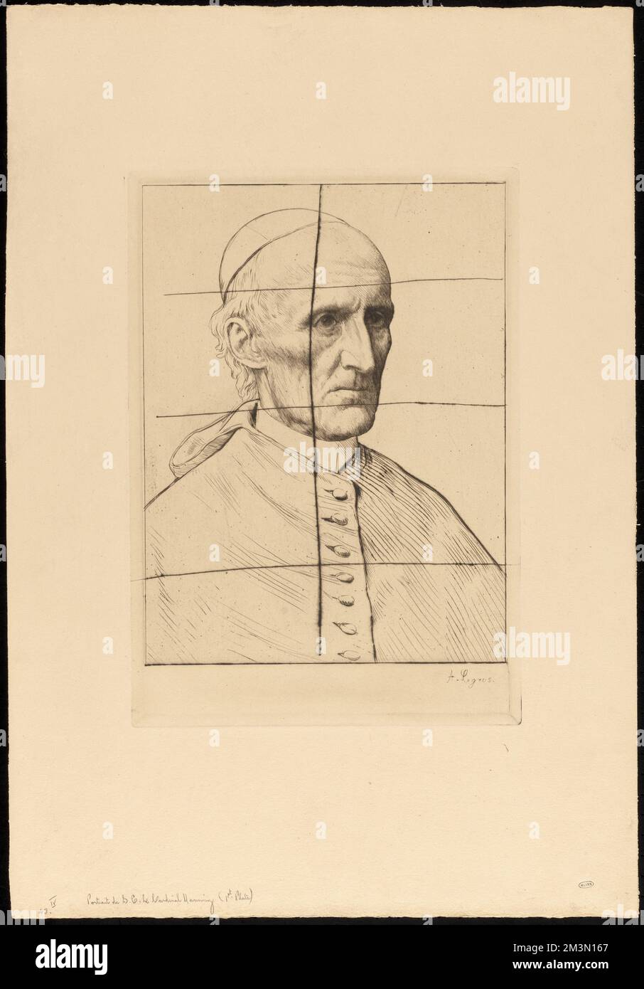 Portrait de S.E. le Cardinal Manning (1st plate) , Cardinals, Manning ...
