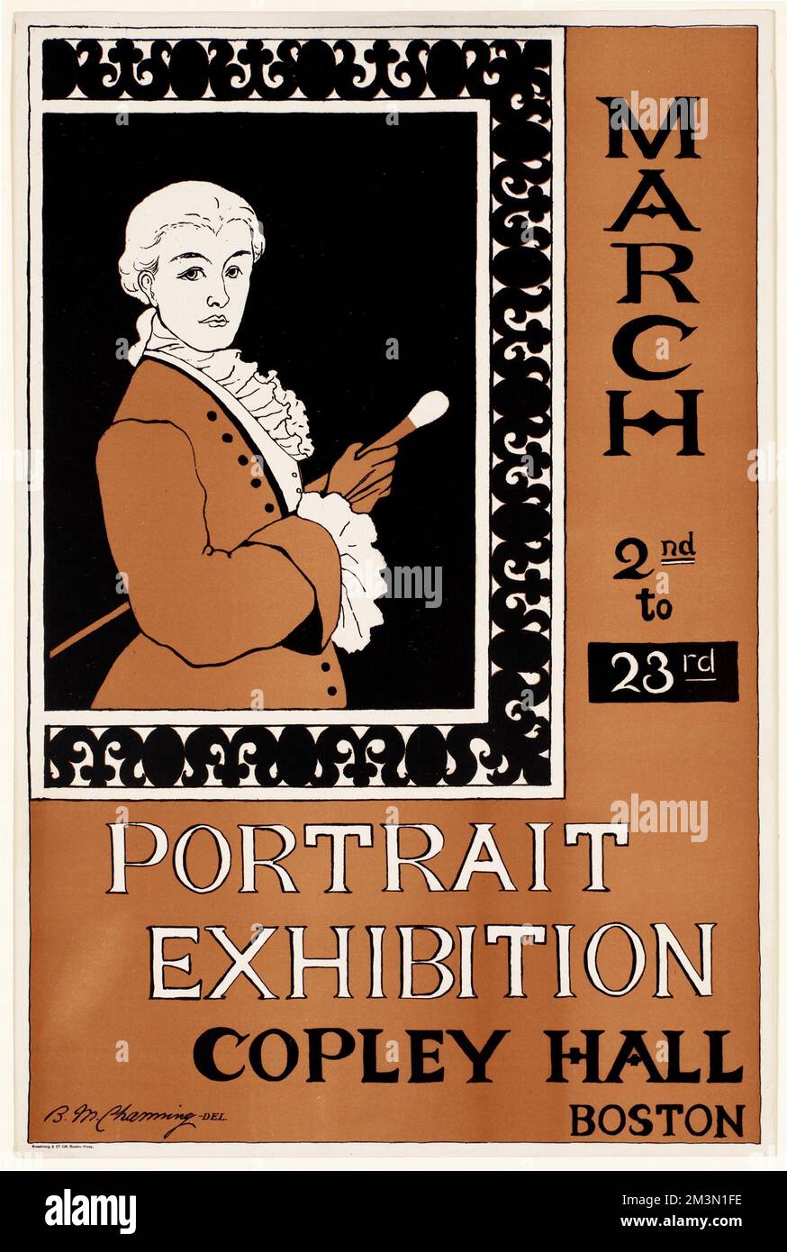Portrait exhibition, Copley Hall, Boston, March 2nd to 23rd , Art ...