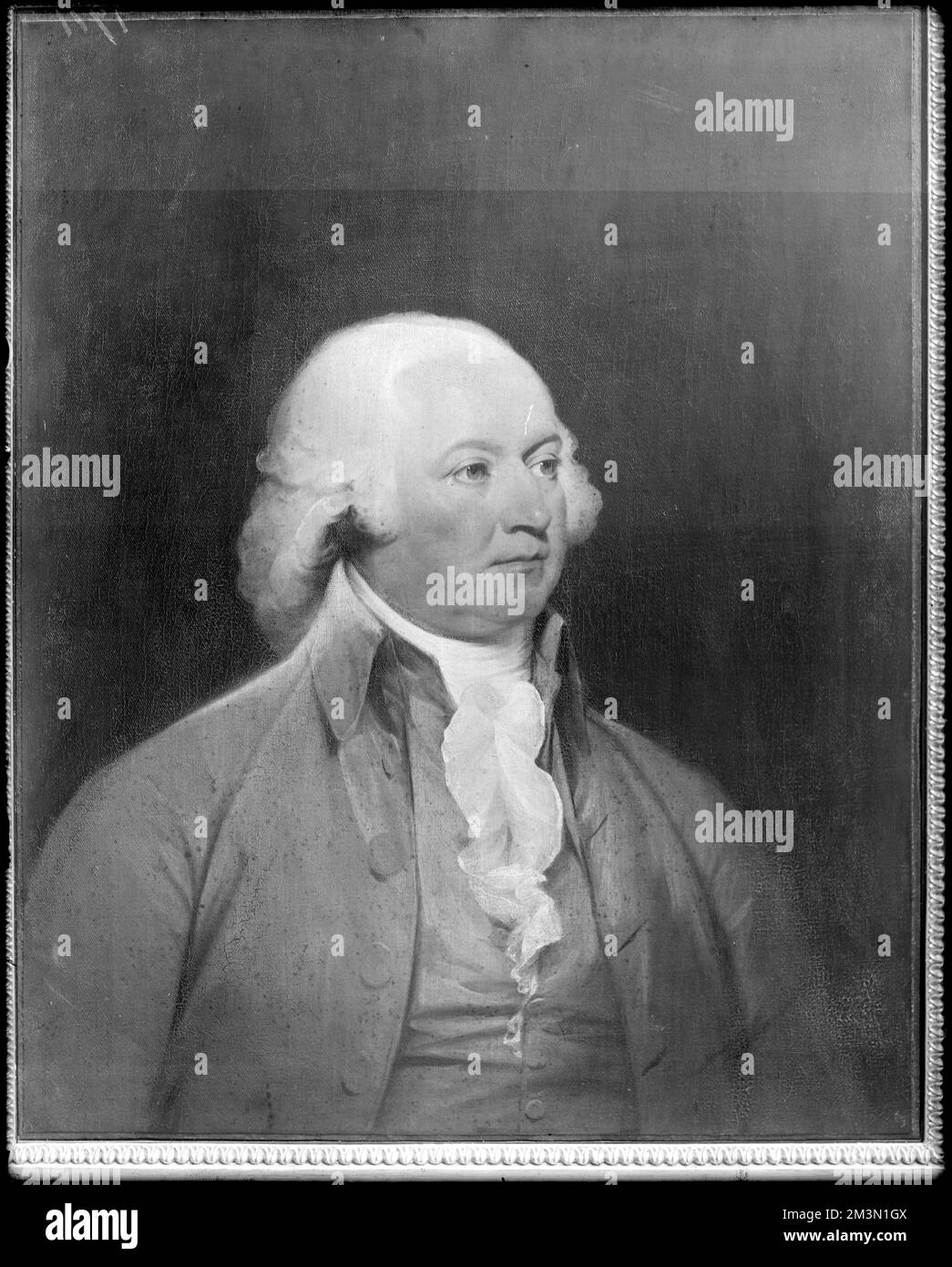 Portrait, John Adams, by Trumbull, at Harvard , Portrait paintings ...