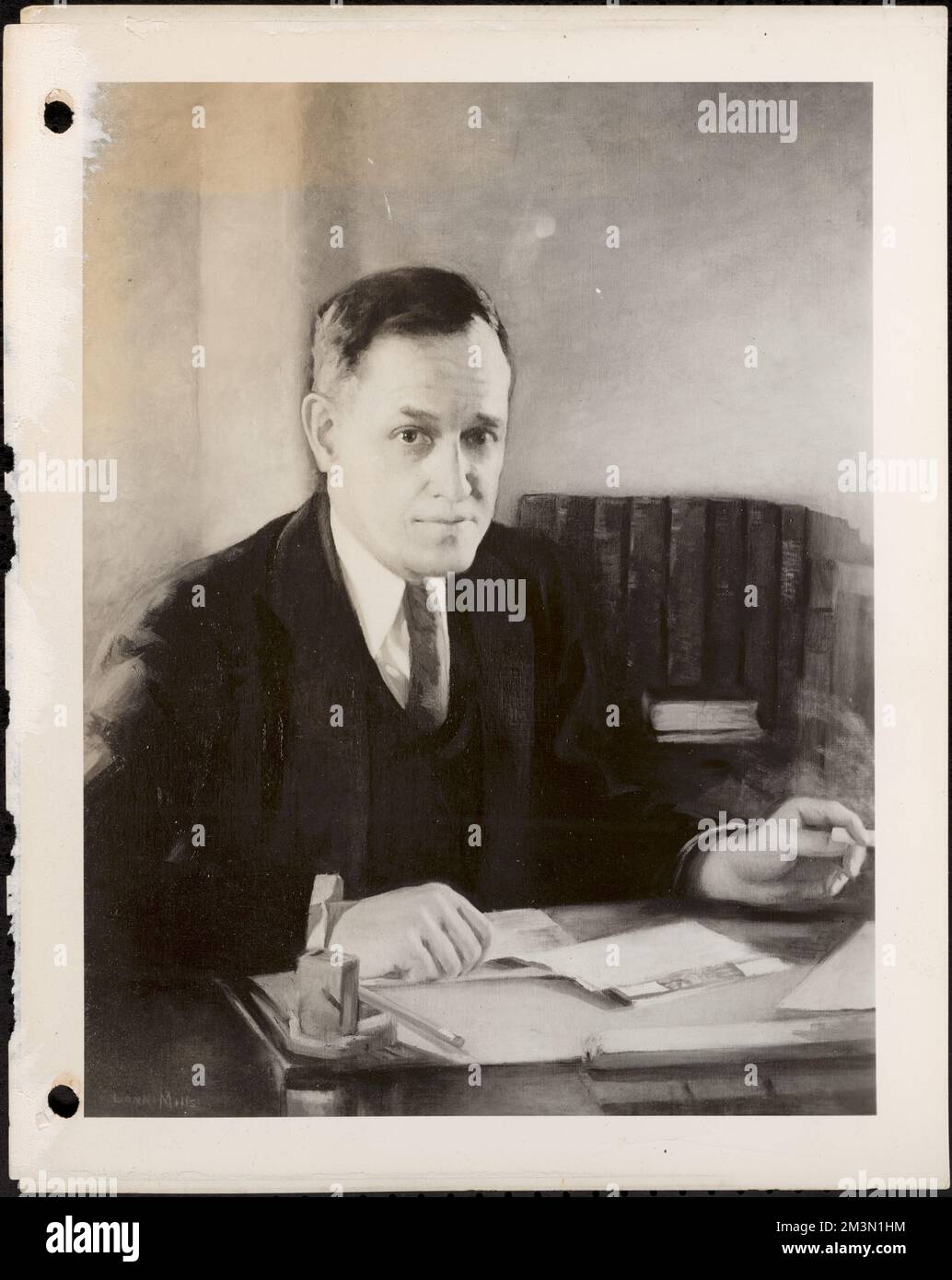 Portrait, Harry L. Hopkins , Government officials, Hopkins, Harry L ...