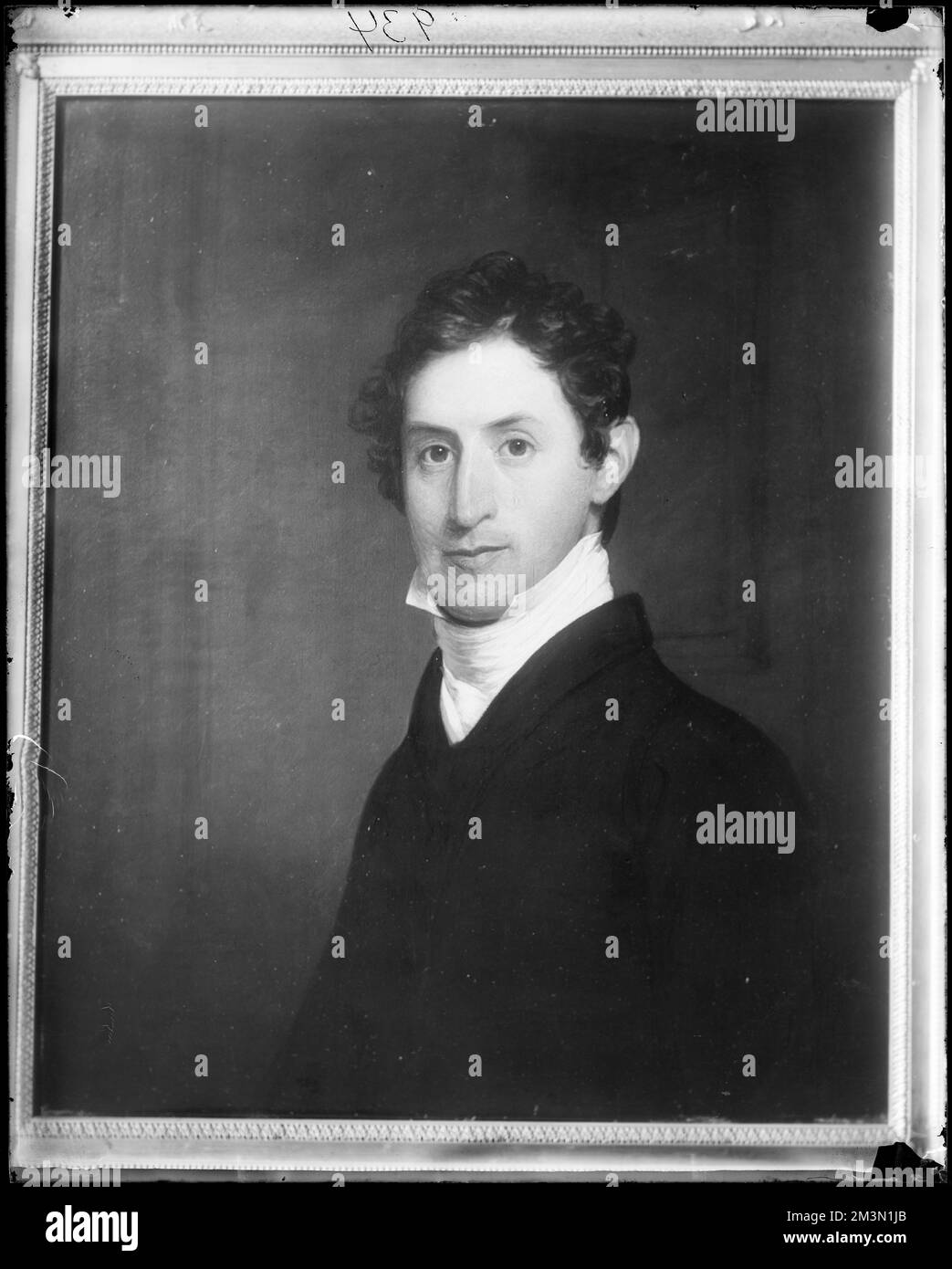 Portrait, Jonathan Goodhue , Portrait paintings. Frank Cousins Glass ...