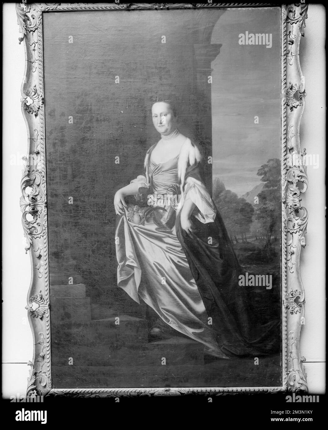 Portrait, Mrs. Jeremiah Lee, by John Singleton Copley , Portrait ...