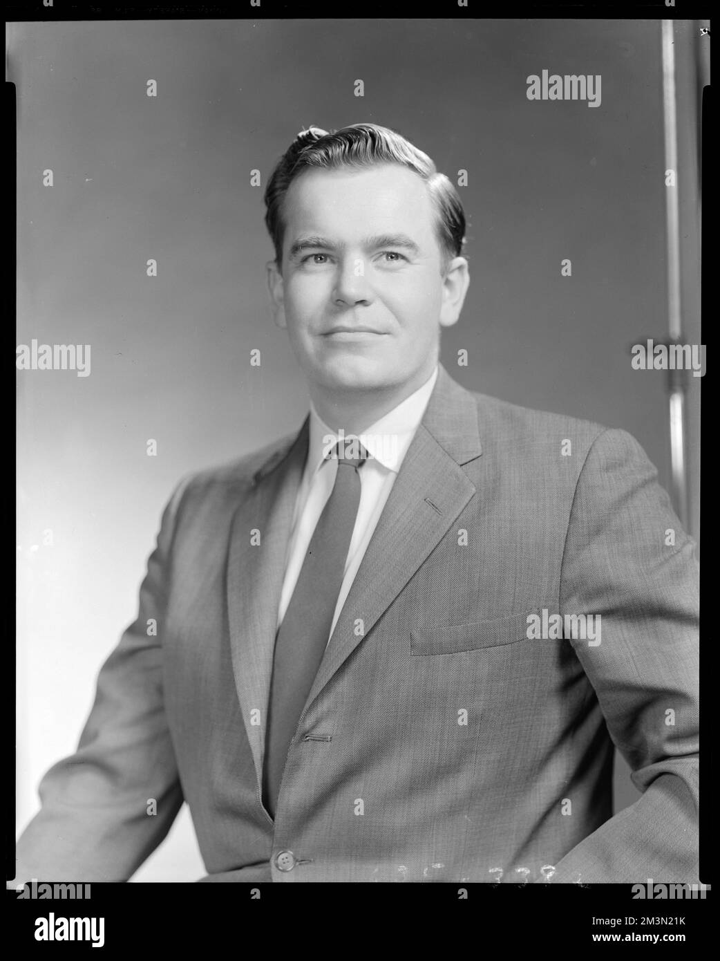 Portrait of Frank Larson ,. Records of U.S. Army Operational Stock ...