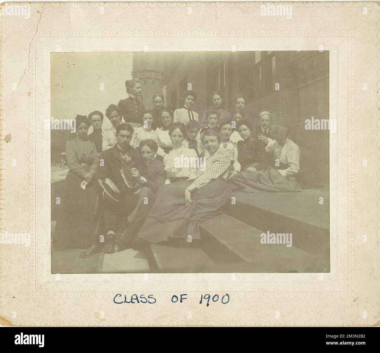 Portrait of the class of 1900 , Students, Massachusetts Normal Art ...