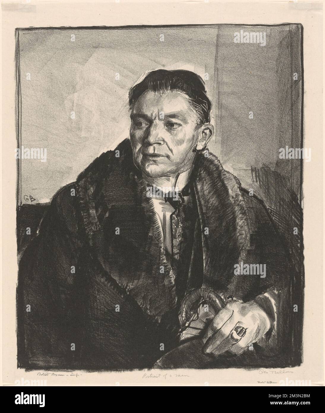 Portrait of Robert Aitken, first stone , Artists, Aitken, Robert, 1878 ...