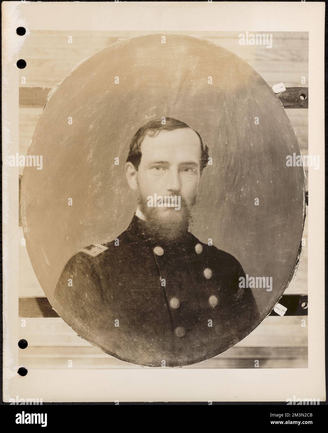 Portrait of Robert Ware , Military officers. The Massachusetts WPA ...