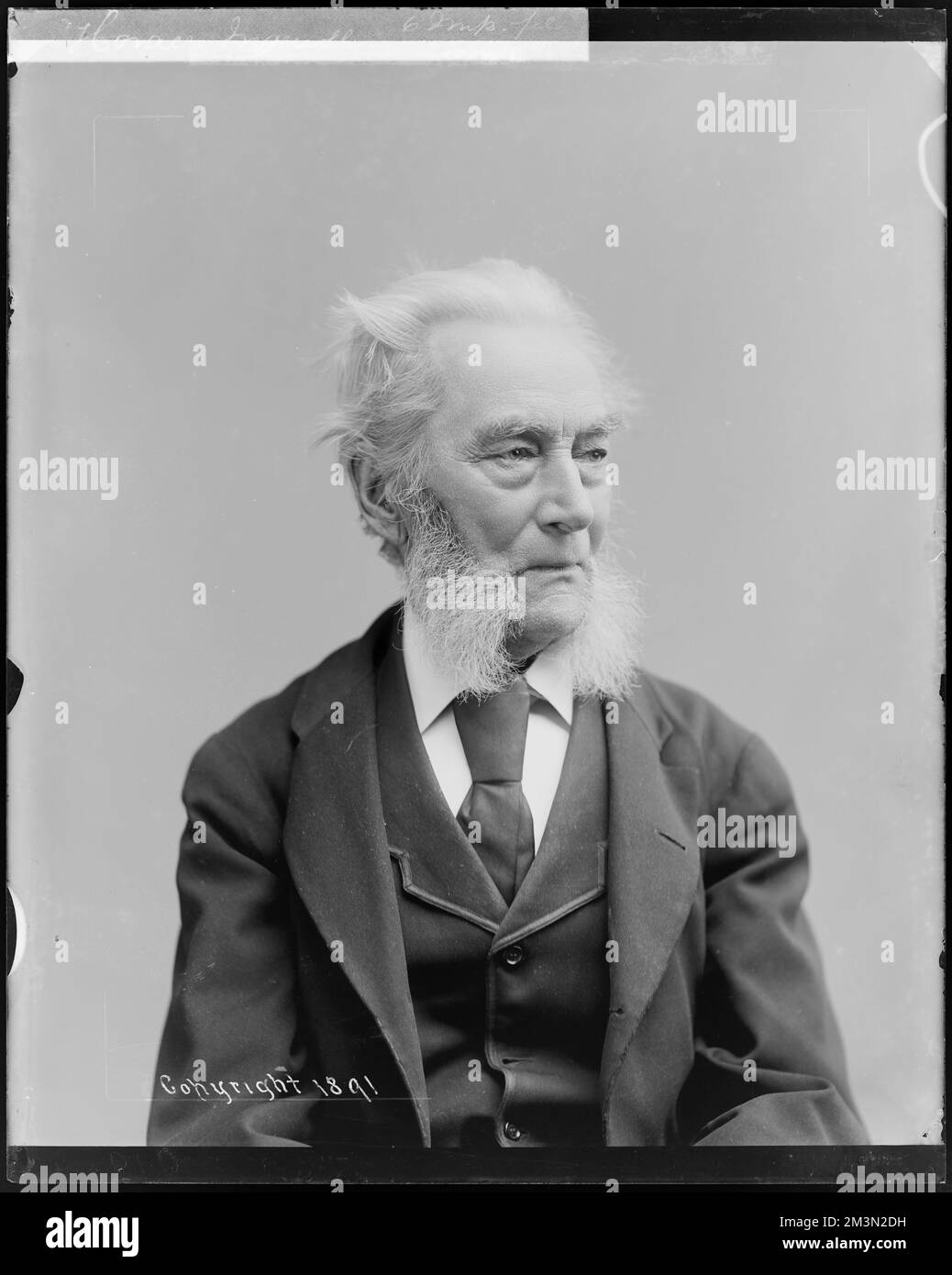 Portrait, Photograph, Horace Ingersoll, taken 1901 ,. Frank Cousins ...