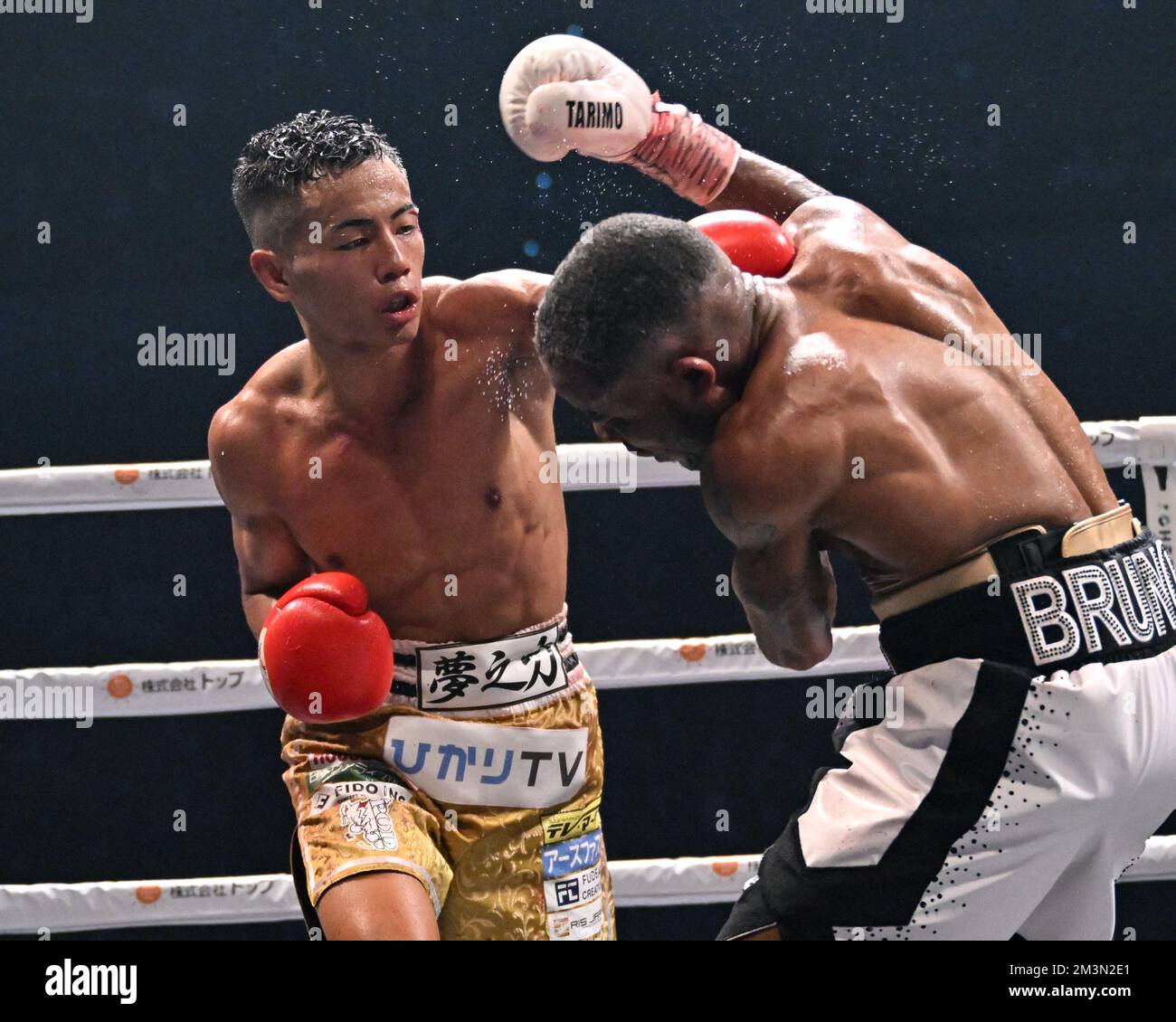 Tokyo, Japan. 13th Dec, 2022. Champion Yoshiki Takei (red gloves) of ...