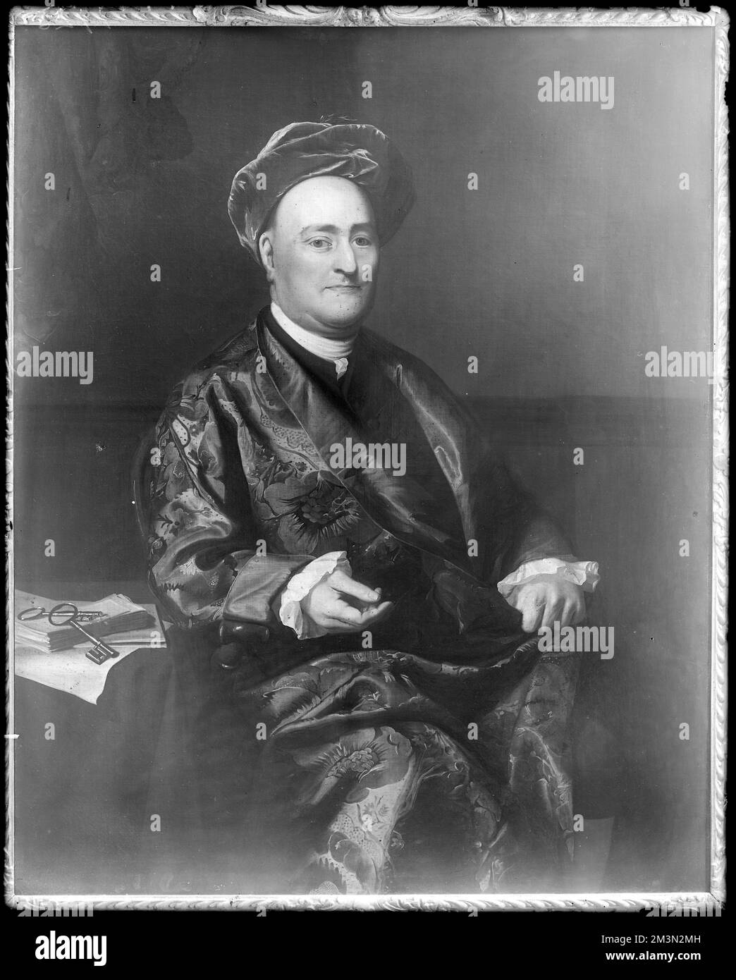 Portrait, Thomas Hubbard, by Copley, at Harvard , Portrait paintings ...