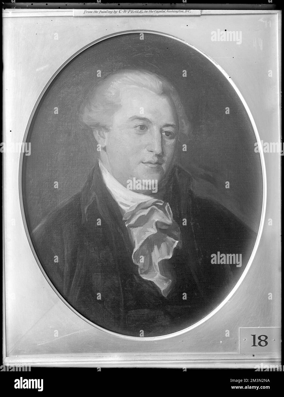 Portrait, unknown man by Charles W. Peale , Portrait paintings. Frank ...