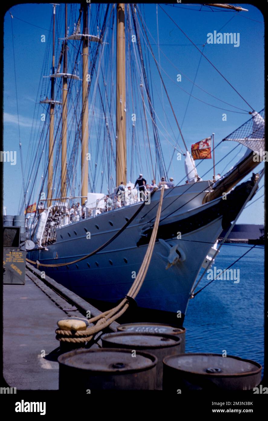 Portugal [i.e. Spain] training ship , Sailing ships, Juan Sebastián de Elcano Training ship ...