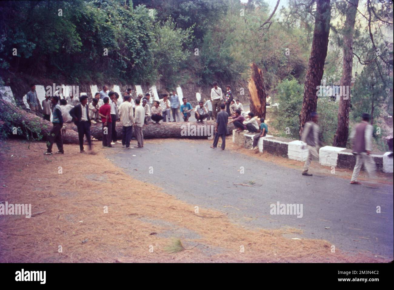 A landslide is defined as the movement of a mass of rock, debris, or ...
