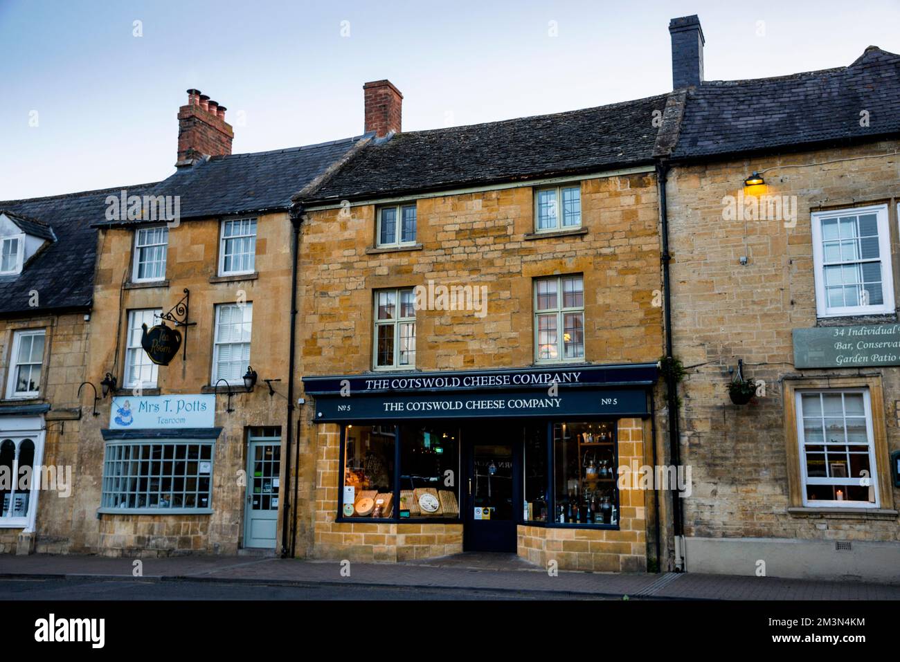 The Cotswold town of Moreton-in-Marsh, England Stock Photo - Alamy