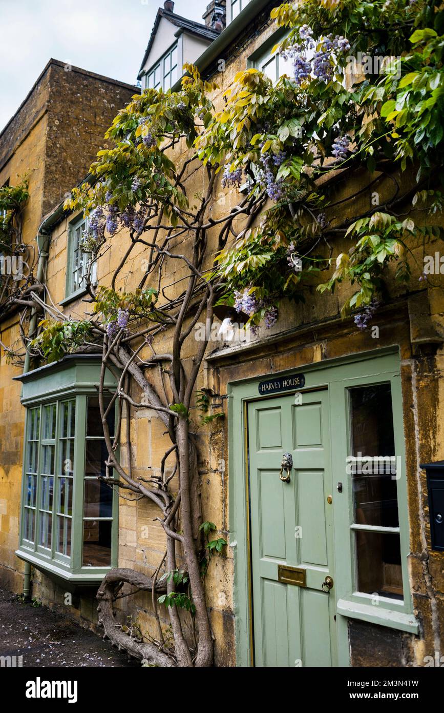 Grade II listed Harvey House in the Cotswold town of Moreton-in-Marsh ...