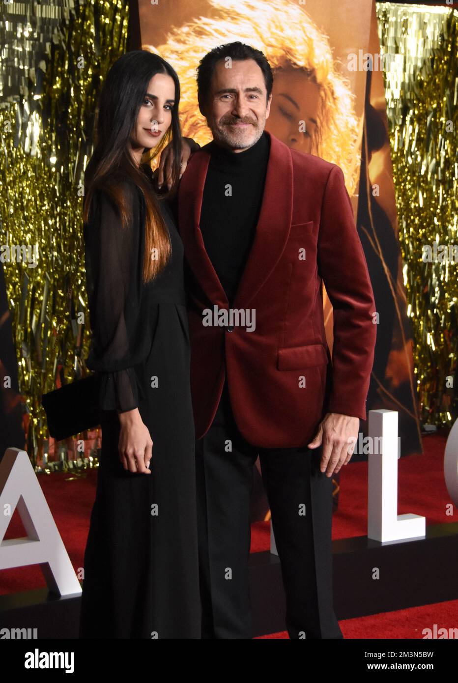 Los Angeles, California, USA 15th December 2022 Actor Demian Bichir and ...