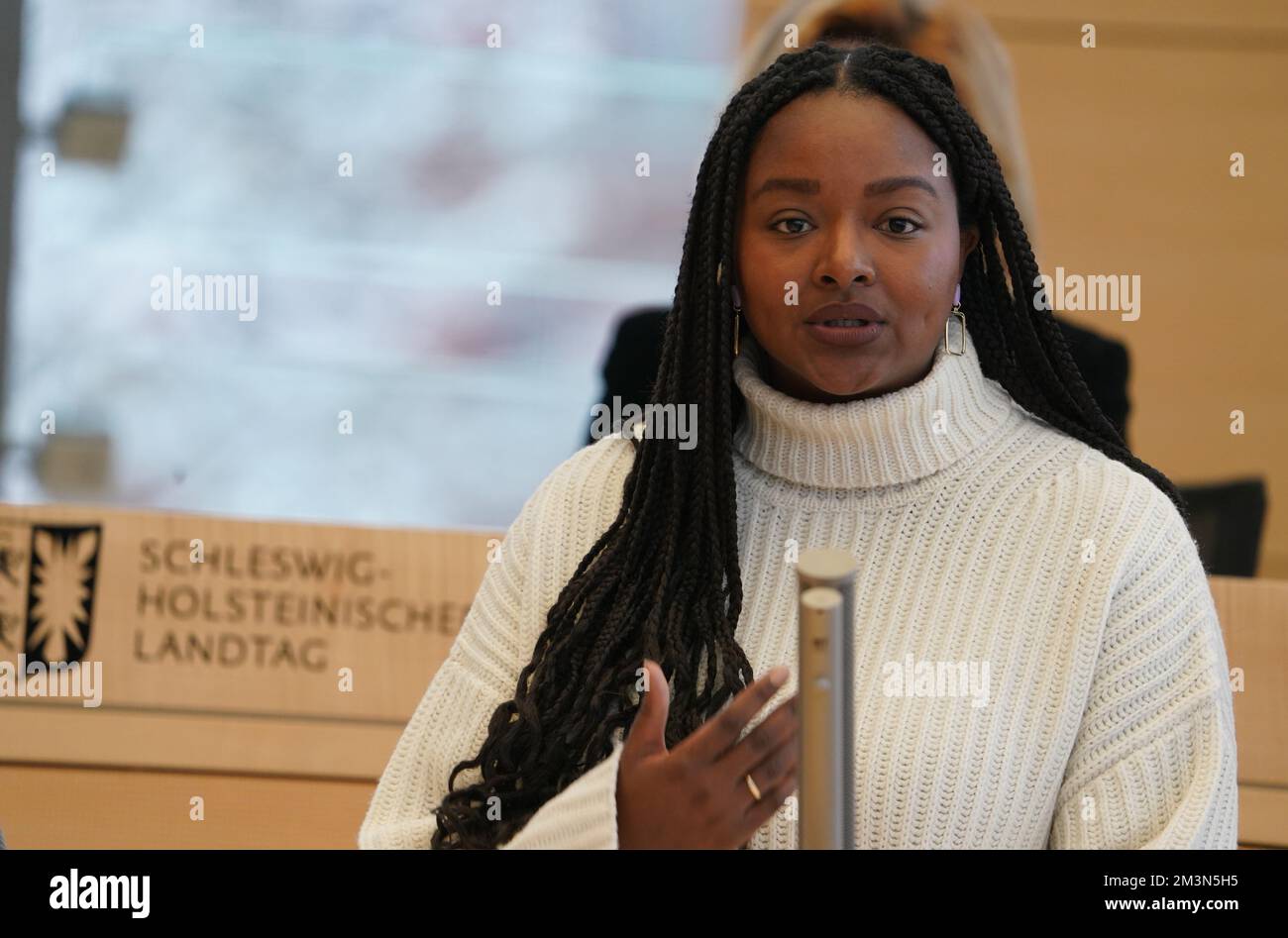 Kiel, Germany. 16th Dec, 2022. Aminata Touré (Bündnis 90/Die Grünen ...
