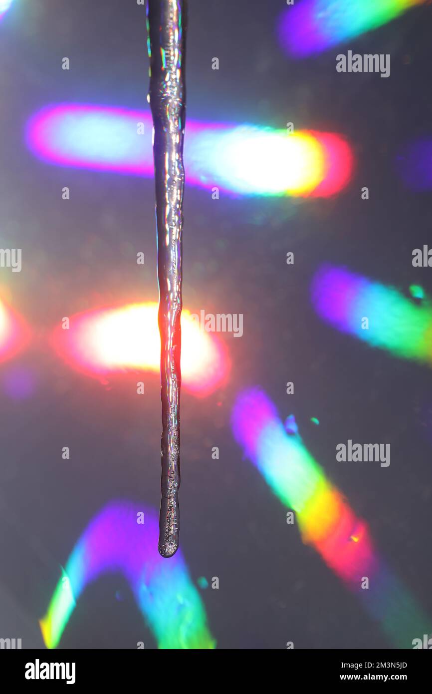 Icicle melting drip water hi-res stock photography and images - Alamy