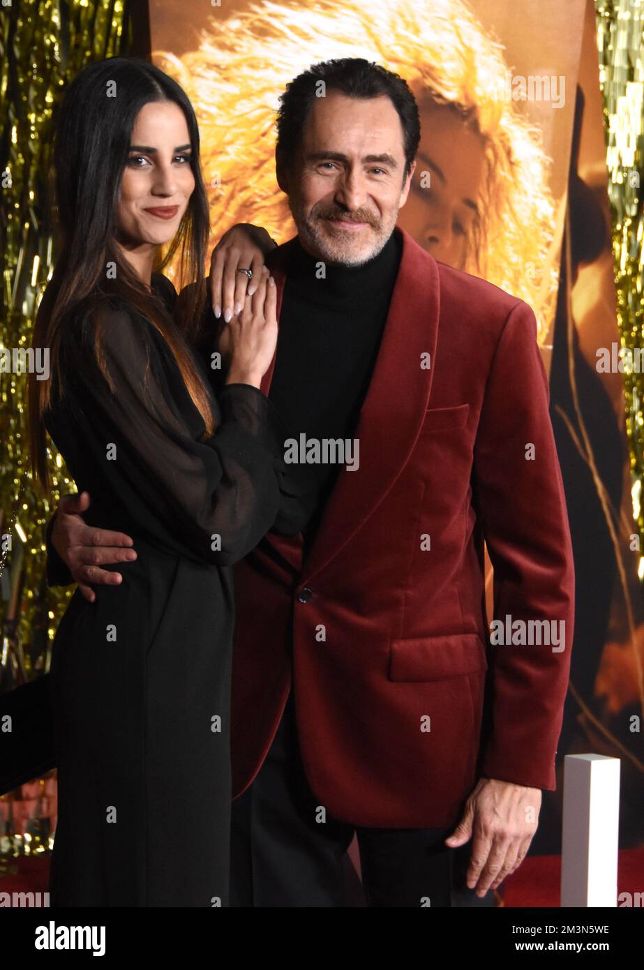 Los Angeles, California, USA 15th December 2022 Actor Demian Bichir and ...