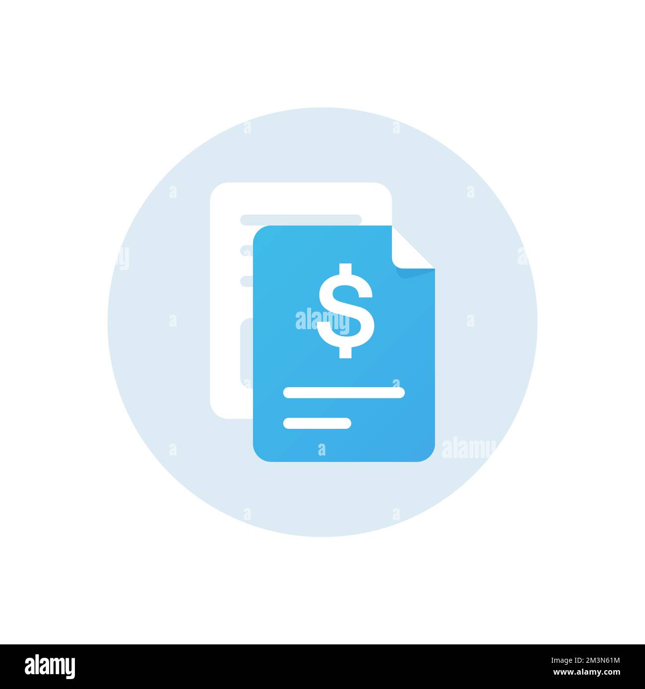 Invoice icon. Payment and bill invoice. Tax sign design. Paper ...
