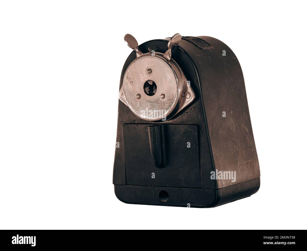 Old-fashioned pencil sharpener from the 60s Stock Photo - Alamy