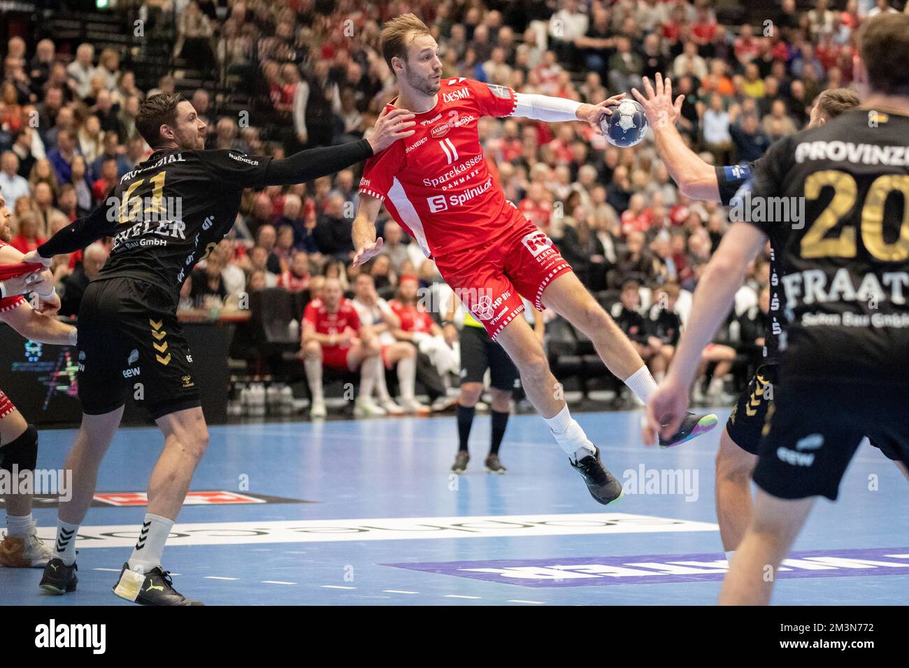 Aalborg, Denmark. 15th Dec, 2022. Lukas Sandell (11) of Aalborg ...